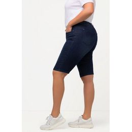 Ulla Popken Bermudas Jeansbermuda Mandy 5-Pocket-Form Komfortbund