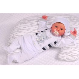 La Bortini Body & Hose Body Hose und Mütze 3Tlg. Baby Anzug für Frühchen und Neugeborene