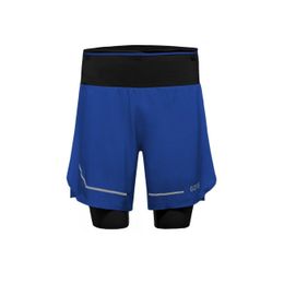 Gore® Wear Laufhose Gore Wear Ultimate 2 in 1 Shorts Herren Ultramarine Blue