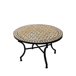 Marrakesch Orient & Mediterran Interior Gartentisch Mosaiktisch Albaicin 80cm