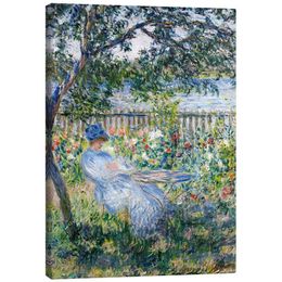 Posterlounge Leinwandbild Claude Monet