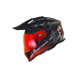 Broken Head Motorradhelm Road Pirate VX2 Rot