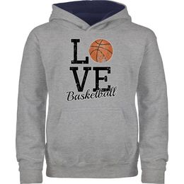 Shirtracer Hoodie Love Basketball Kinder Sport Kleidung