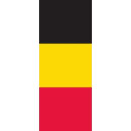 flaggenmeer Flagge Belgien 160 g/m² Hochformat