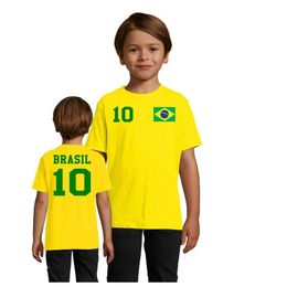Blondie & Brownie Blondie & Brownie T-Shirt Kinder Brasilien Sport Shirt Trikot Fussball Meister Copa