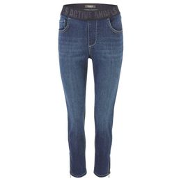 Angels Stretch-Jeans Angels JEANS SKINNY SHAPE ZIP night blue used 585 120500.305