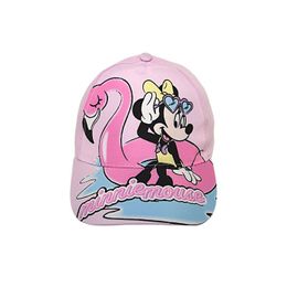 Disney Minnie Mouse Baseball Cap Minnie Maus & Flamingo Mädchen Sommerkappe Größe 52-54 cm