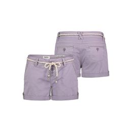 Sublevel Bermudas Damen Short Bermuda kurze Hose Sommer Chino Stoff Hotpants mit Gürtel