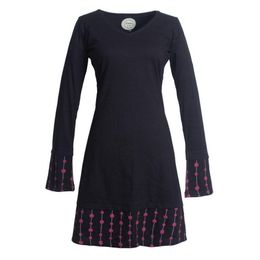 Vishes Jerseykleid Lagenlook Jerseykleid Strickkleid Sweatshirt-Kleid Elfen