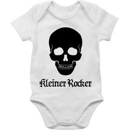 Shirtracer Shirtbody Kleiner Rocker Totenkopf Strampler Baby Mädchen & Junge