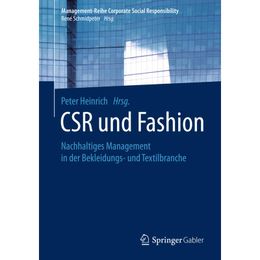 Springer Berlin Heidelberg CSR und Fashion, Kartoniert (TB)
