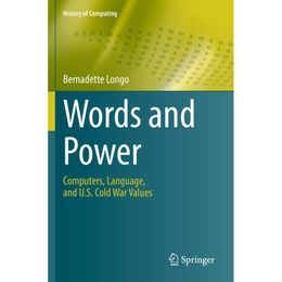 Springer Words and Power - Bernadette Longo, Kartoniert (TB)