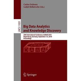 Springer Big Data Analytics and Knowledge Discovery, Kartoniert (TB)