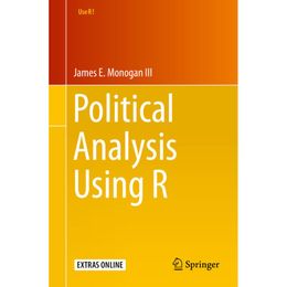 Springer International Publishing Political Analysis with R - James E. Monogan III, Kartoniert (TB)