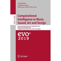 Springer Computational Intelligence in Music, Sound, Art and Design, Kartoniert (TB)