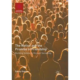 Springer International Publishing The Nation and the Promise of Friendship - Danny Kaplan, Kartoniert (TB)