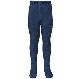 Ewers - Strumpfhose THERMO in jeansblau melange, Gr.74