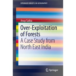 Springer International Publishing Over-Exploitation of Forests - Anup Saikia, Kartoniert (TB)