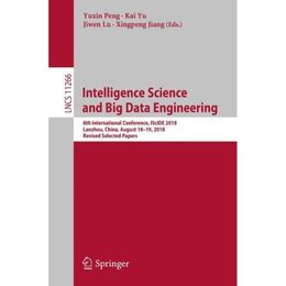 Springer International Publishing Intelligence Science and Big Data Engineering, Kartoniert (TB)