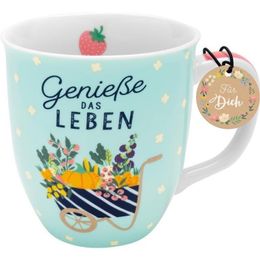 Sheepworld Tasse Motiv Garten, 40 cl