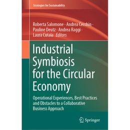 Springer International Publishing Industrial Symbiosis for the Circular Economy, Gebunden