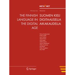 Springer The Finnish Language in the Digital Age, Kartoniert (TB)