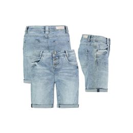 Sublevel Bermudas Damen Jeans Shorts Bermuda Kurze Hose Short Denim Stretch Denim