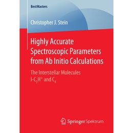 Highly Accurate Spectroscopic Parameters from Ab Initio Calculations - Christopher J. Stein, Kartoniert (TB)