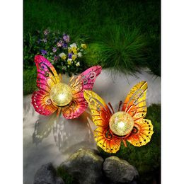Solar-Schmetterlinge "Farfalla", 2er-Set