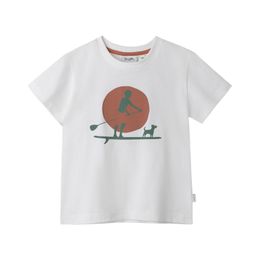 Sanetta PURE - T-Shirt SURFER in ivory, Gr.92