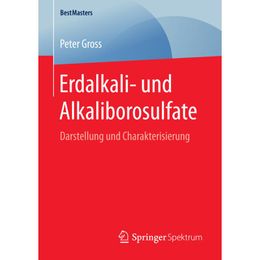 Springer Fachmedien Wiesbaden Erdalkali- und Alkaliborosulfate - Peter Gross, Kartoniert (TB)