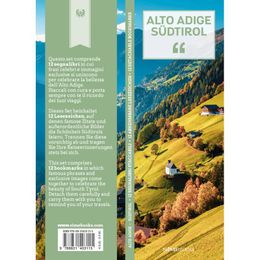 Lesezeichen-Set Alto Adige - Südtirol, 12 Teile