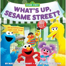 Abrams & Chronicle Books What's Up, Sesame Street? (A Pop Magic Book) - Matthew Reinhart, Pappband