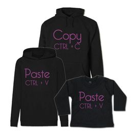 G-graphics Kapuzenpullover Copy & Paste (Familienset