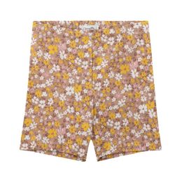 Sanetta PURE - Schlupf-Shorts MASCHE FLOWERS in almond, Gr.92