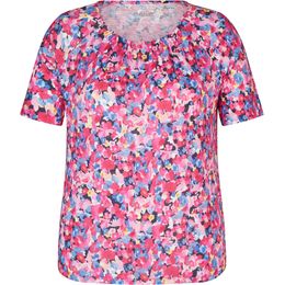 Rabe Shirt, Kurzarm, Rundhalsausschnitt, für Damen, pink, 42