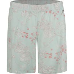 Short Stories® Schlafanzug-Hose, floral, für Damen, grün, L