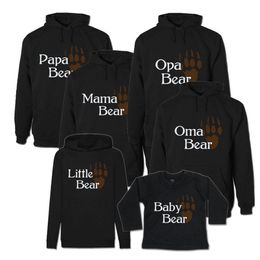 G-graphics Kapuzenpullover Familie Bear (Familienset