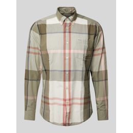 Barbour Tailored Fit Freizeithemd mit Button-Down-Kragen Modell 'HARRIS'