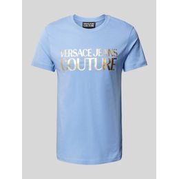 Versace Jeans Couture T-Shirt mit Label-Print