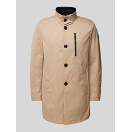 s.Oliver BLACK LABEL Slim Fit Trenchcoat mit Stehkragen