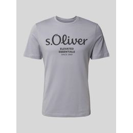 s.Oliver RED LABEL T-Shirt mit Label-Print