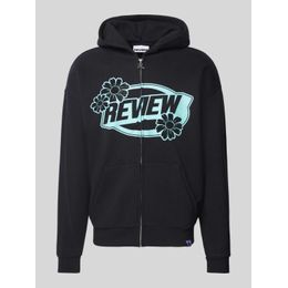 Review Sweatjacke mit Reißverschluss und Eingrifftaschen