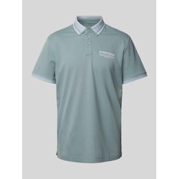 Tom Tailor Regular Fit Poloshirt mit Label-Print