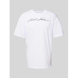 Karl Kani T-Shirt mit Label-Stitching