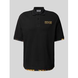 Versace Jeans Couture Poloshirt mit Label-Print