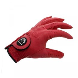 Beaver Golf Golfhandschuh Beaver Golf Golfhandschuh Herren Rot Linke Hand Modernes Design