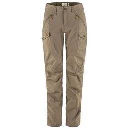 Fjällräven Fjällräven - Women's Nikka Trousers Curved - Trekkinghose Gr 44 - Raw Length beige