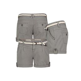 Eight2Nine Bermudas Short Bermuda kurze Hose Sommer Chino Shorts stoff Hotpants mit Gürtel