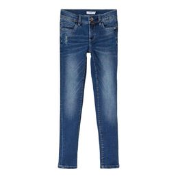 name it Skinny-fit-Jeans name it Jungen Skinny Fit Jeanshose im Used-Look